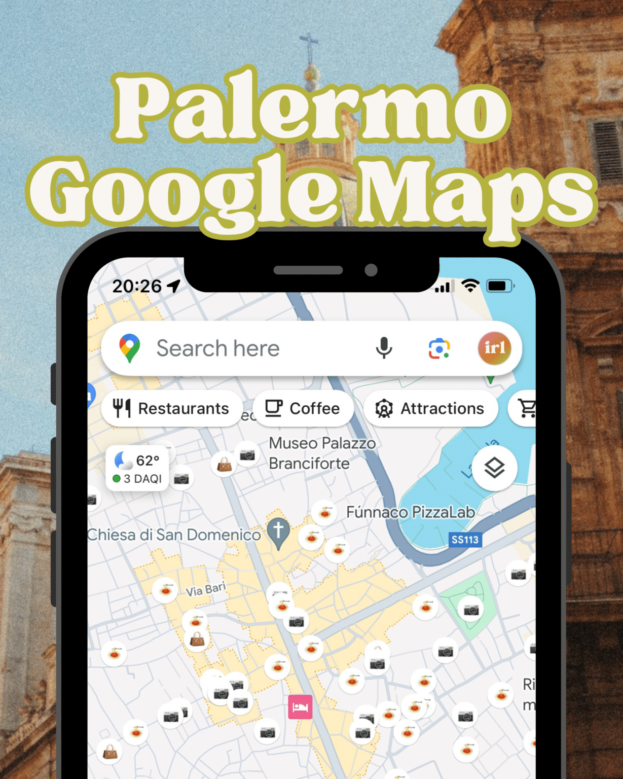 Palermo Google Maps Download | rachel irl